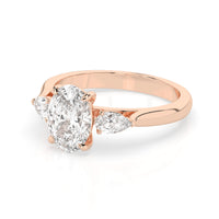 Primrose | Diamond Trilogy Engagement Ring | Hatton Garden | London – Holts Gems